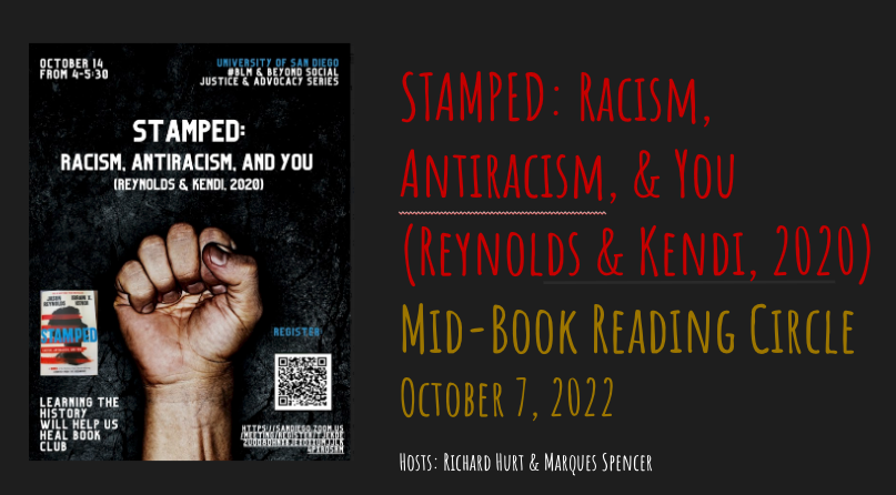 Stamped, Racism, Anti-Racism, & You: Book Reading Recap - An Injustice ...